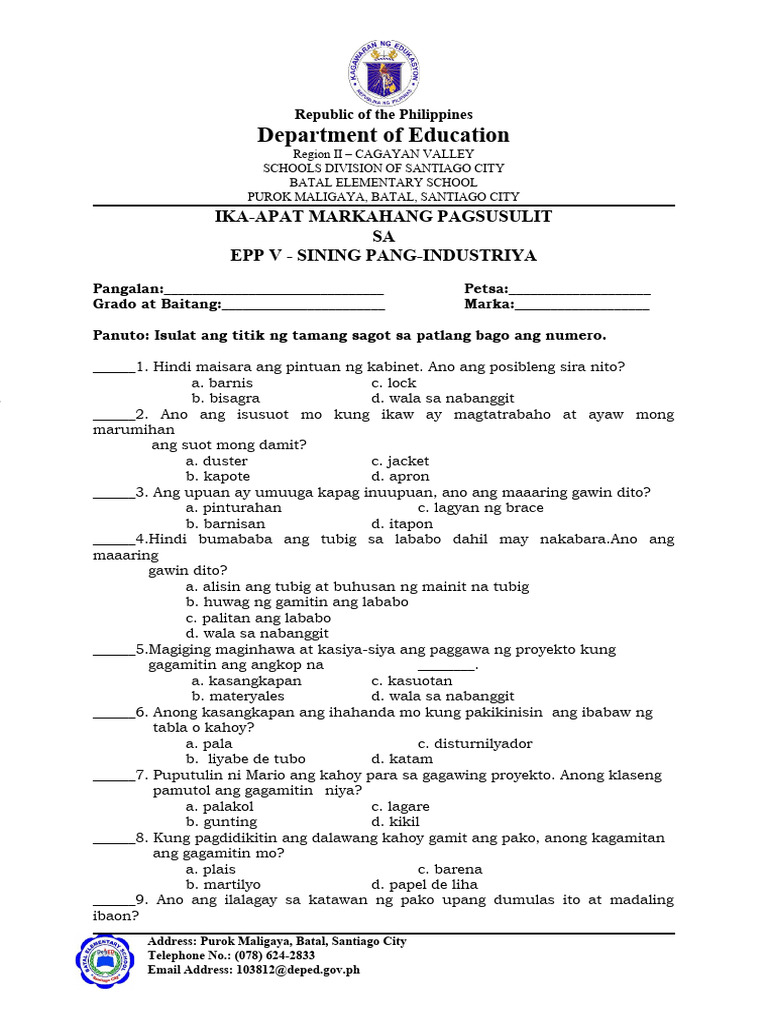 Science 5 Q4 | PDF