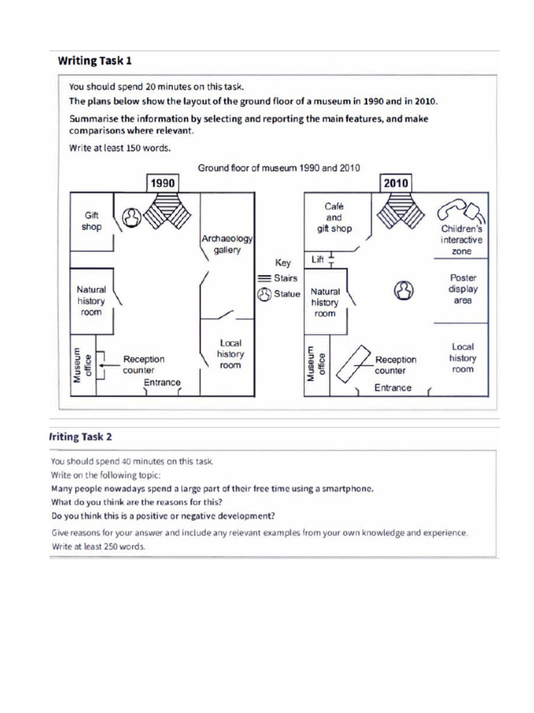 Đề Training 1 Writing | PDF