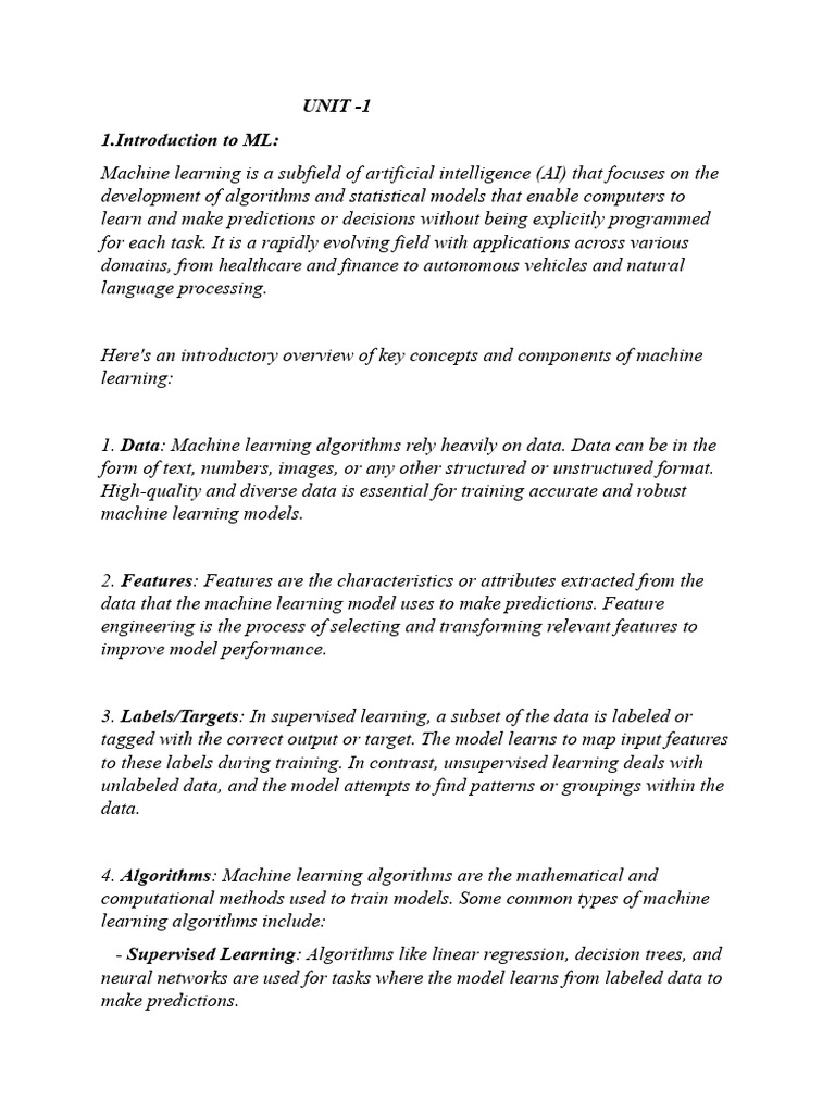 ML | PDF | Logistic Regression | Machine Learning