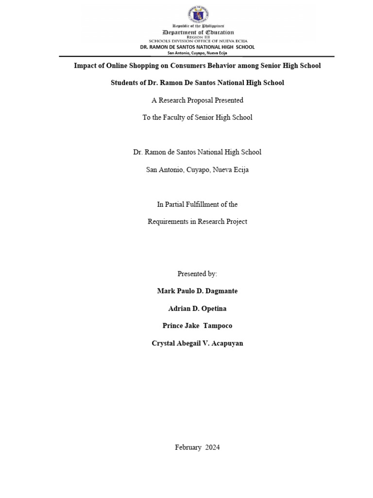 Research Project Cutie | PDF | Online Shopping | Survey Methodology