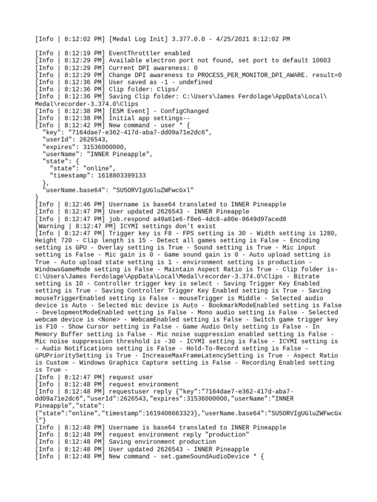 Medal Log 20210425 | PDF | Graphics Processing Unit | Software