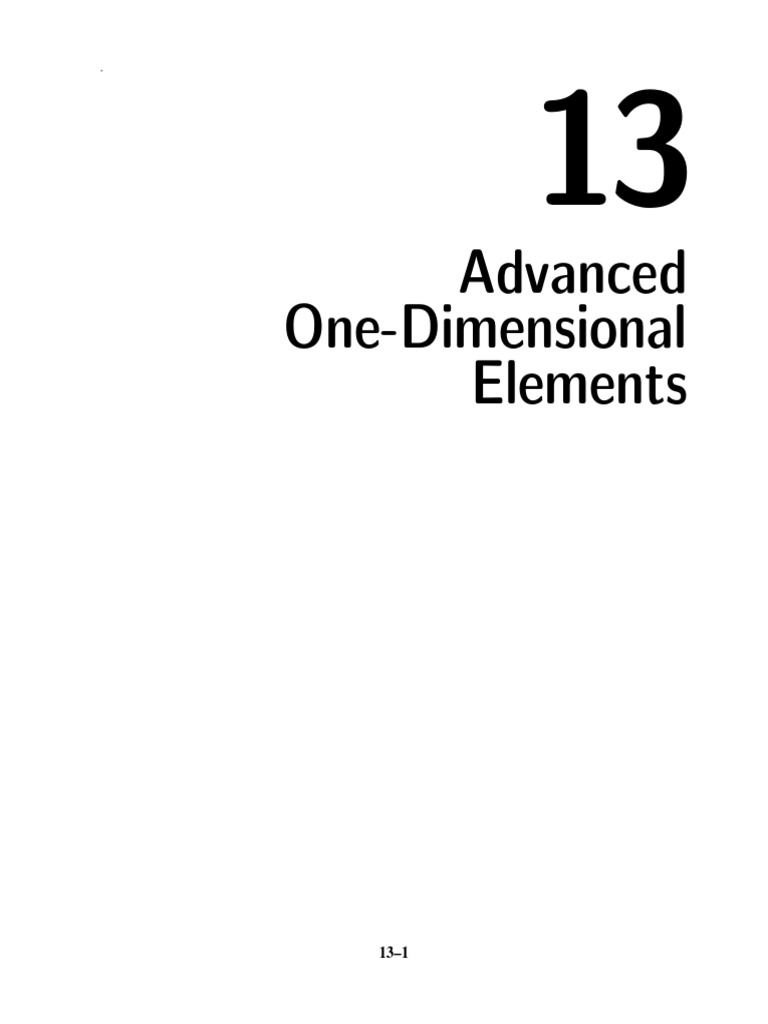 IFEM Ch13 | PDF | Beam (Structure) | Finite Element Method