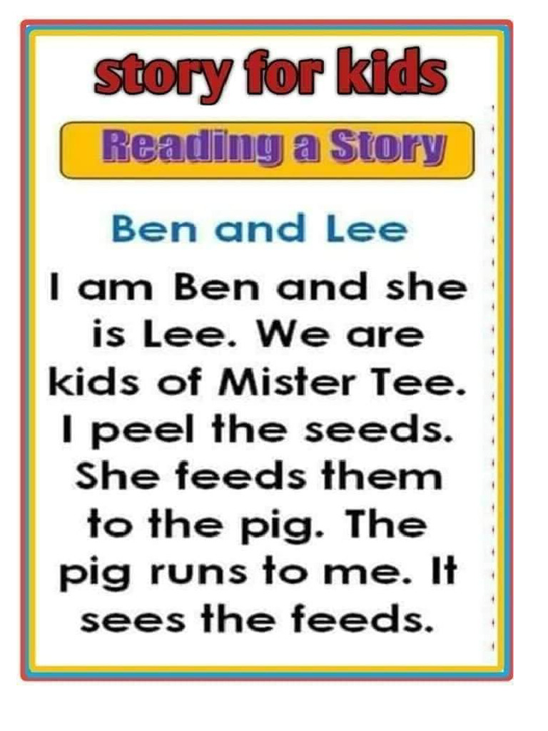 Stories For Kids | PDF