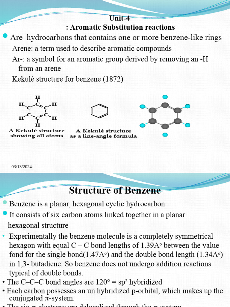 Org Chap4 Birhe | PDF | Amine | Aromaticity