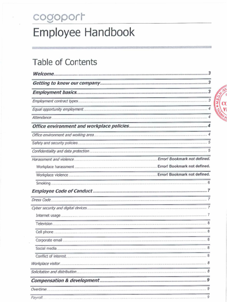 Employee Handbook | PDF