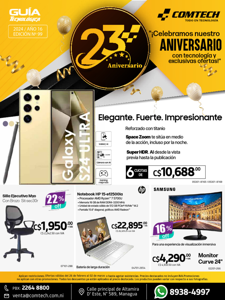 Aniversario 2024 | PDF | Microprocesador | Ingeniería Informática