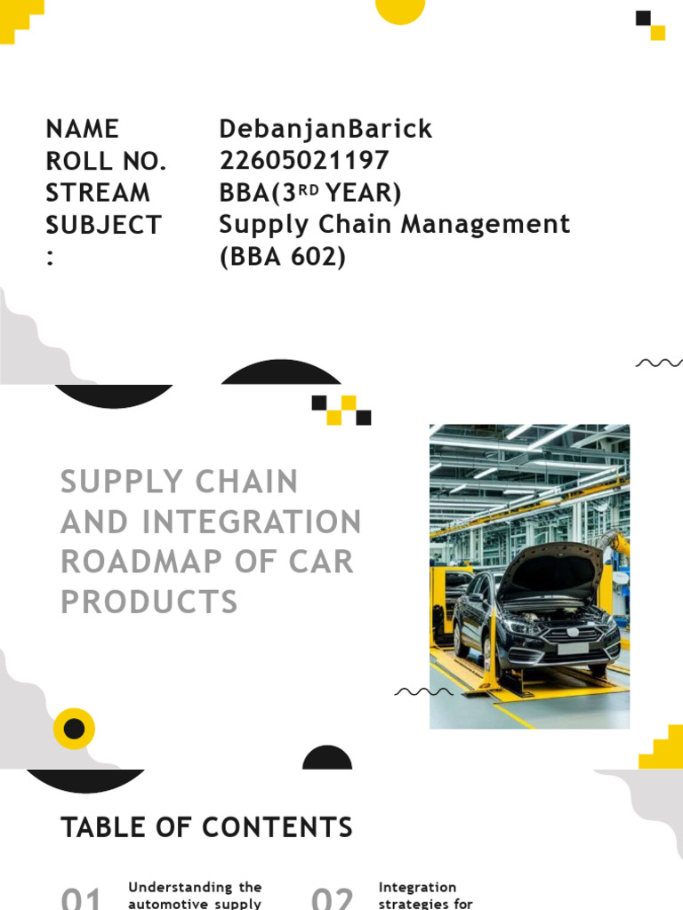 Debanjan Barick SCM602 SLM CA1 | PDF | Logistics | Supply Chain