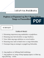 Pagbasa PPT Week3 3RDQ | PDF