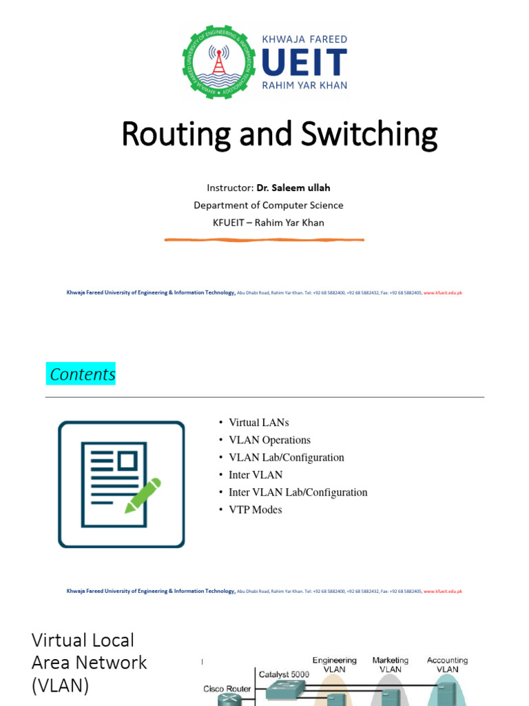 Routing and Switching | PDF | Computer Network | Network Switch
