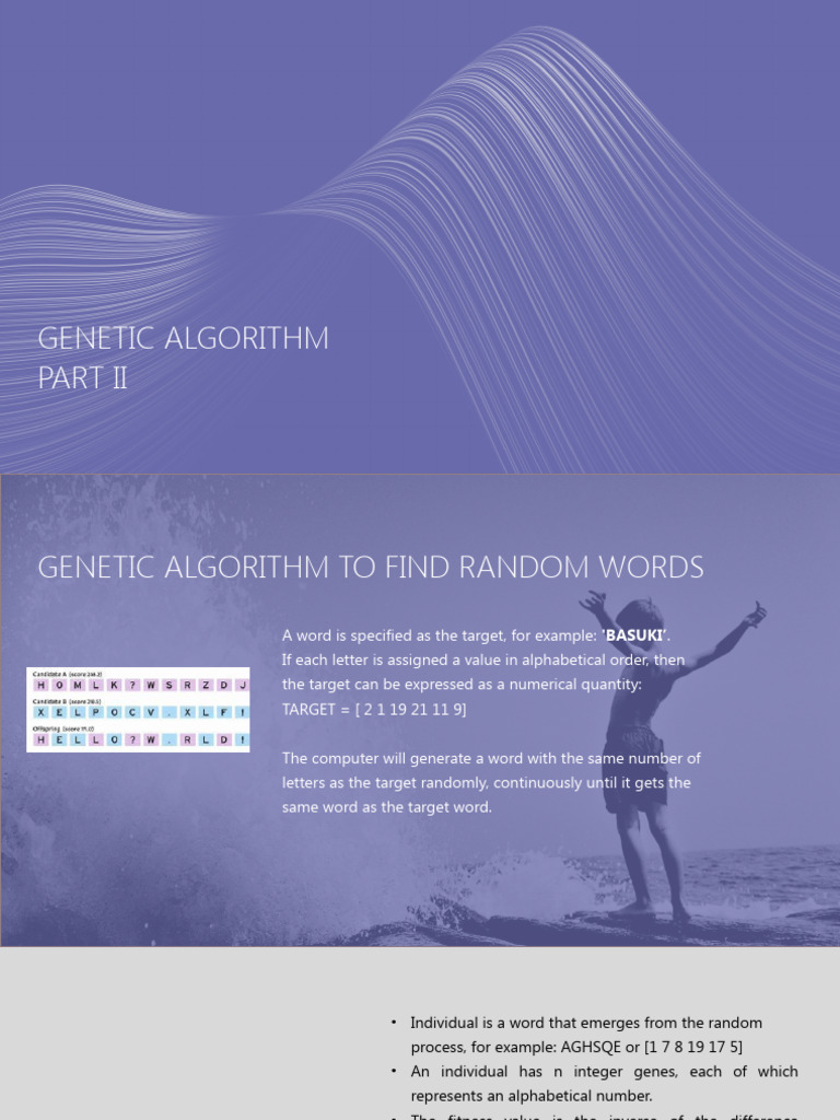 GENETIC ALGORITHM Part II | Download Free PDF | Genetic Algorithm | Mutation