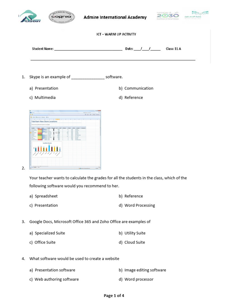 Grade 11 Baseline Test | PDF