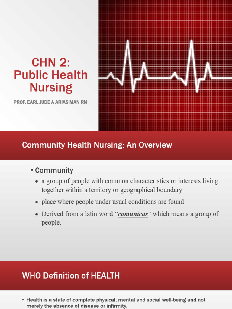 CHN 2 | PDF | Nursing | Public Health