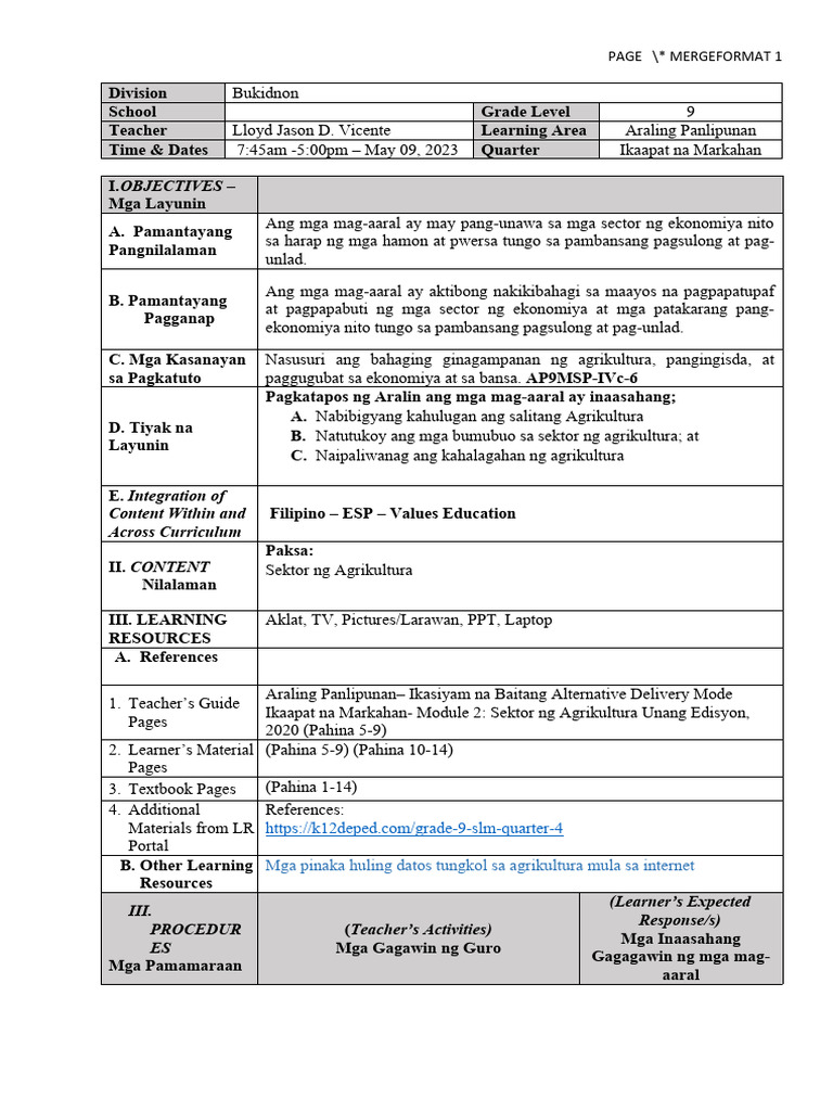 Dlp-Ap9 Demo - Lloyd Jason | PDF