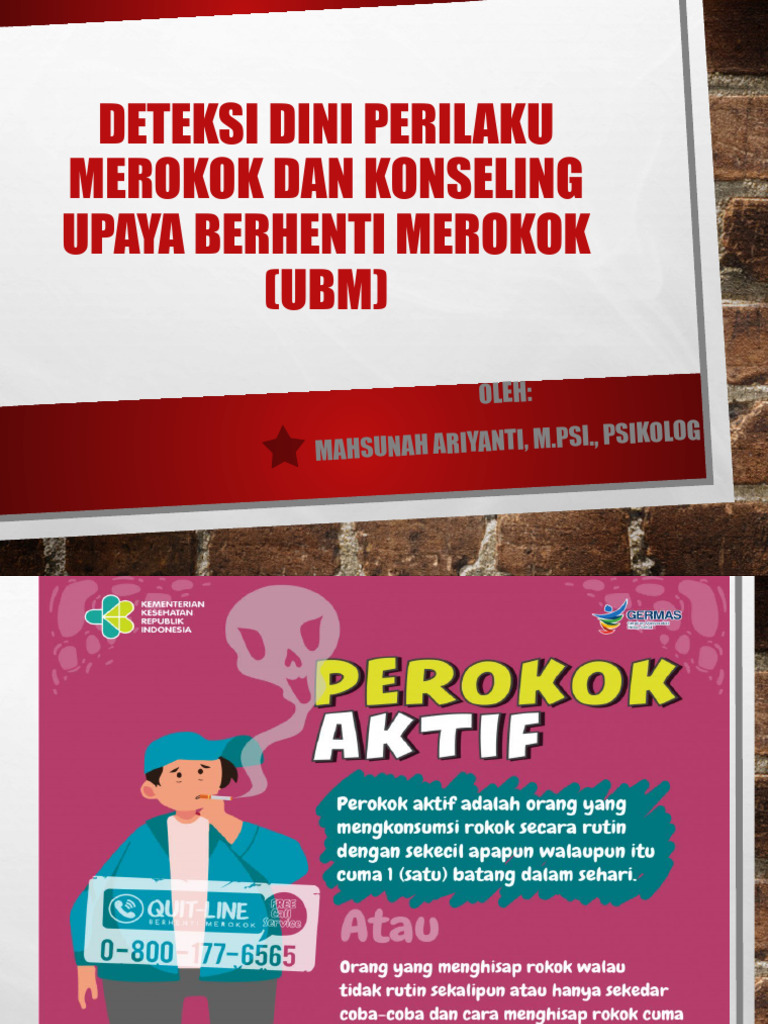Panduan Berhenti Merokok | PDF