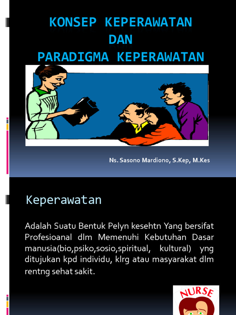 KONSEP KEPERAWATAN DAN PARADIGMA New | PDF | Pengembangan Diri