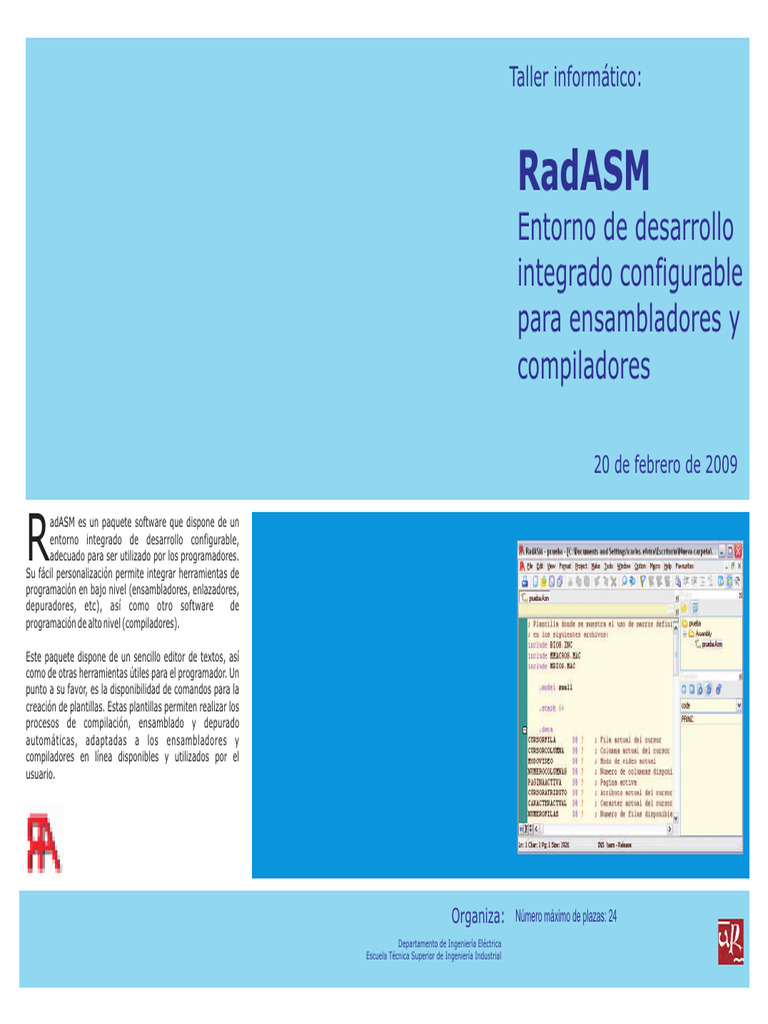 TripticoRadASM08 09 | PDF | Software de la aplicacion | Entorno de ...