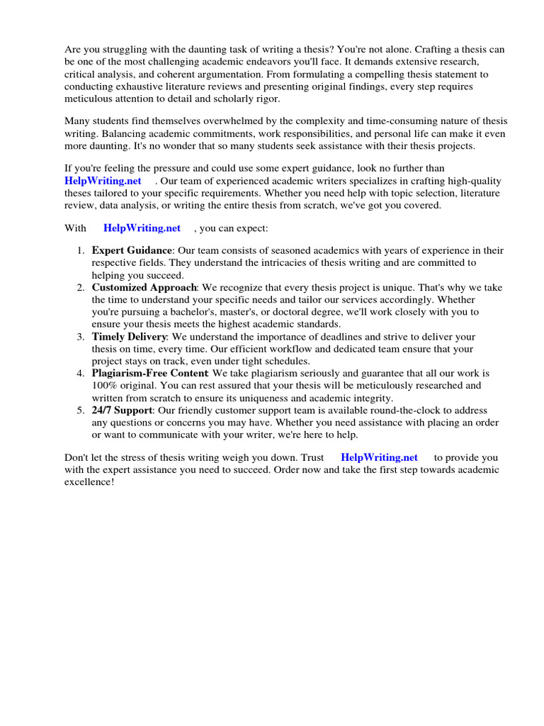 Sample of Sample Thesis Title | PDF | Thesis