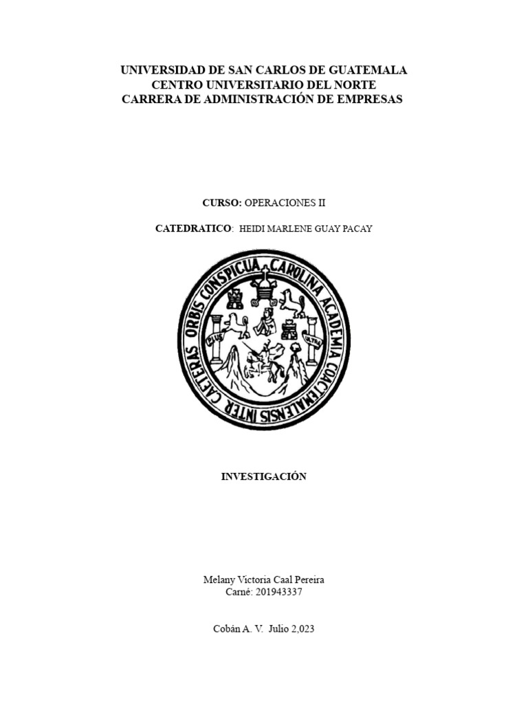 TAREA 1 OPERACIONES | PDF | Inteligencia artificial | Inteligencia (IA) y semántica