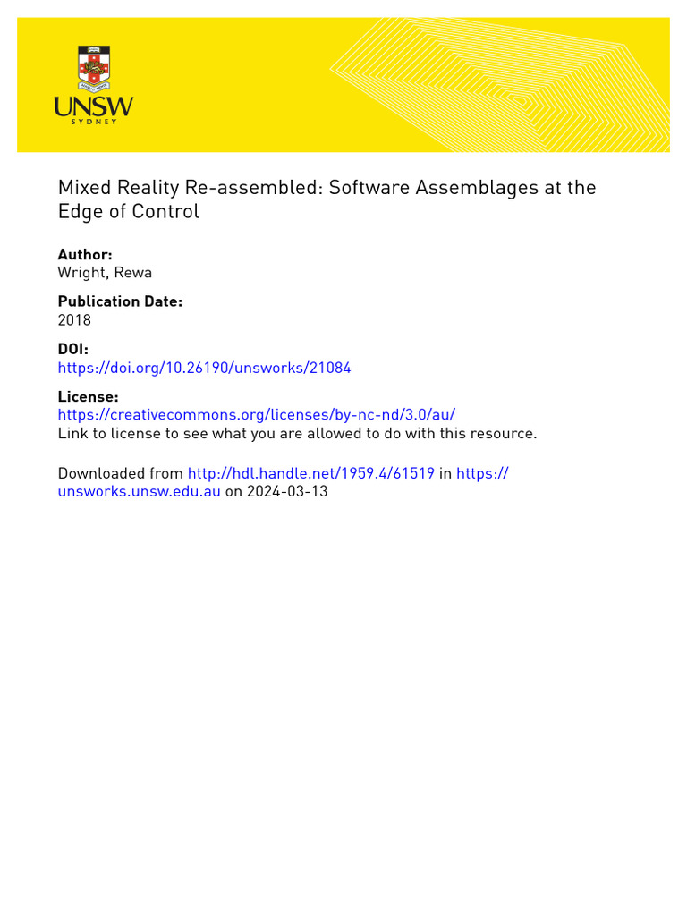 Public Version | PDF | Human–Computer Interaction | Augmented Reality