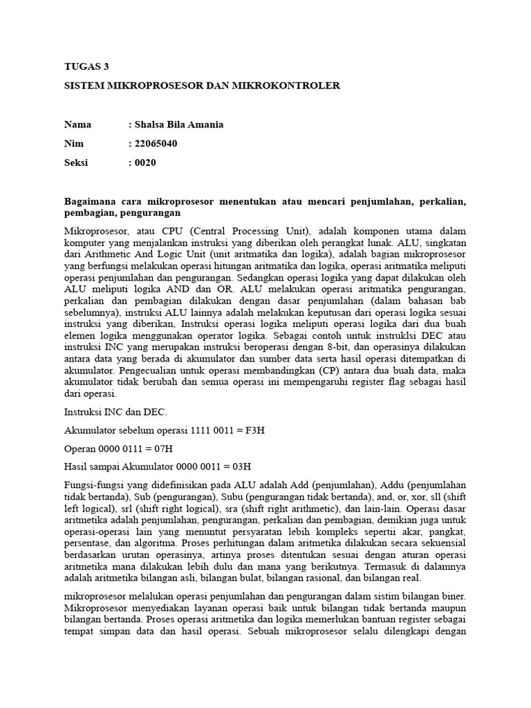 Shalsa Bila Amania - TGS 2 | PDF