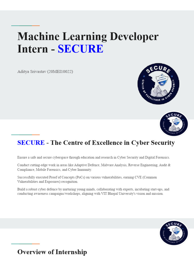 Internship Accomplishments | PDF | Security | Computer Security