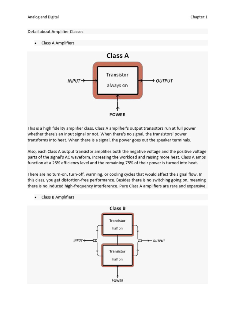 Analog and Digital | PDF | Amplifier | Electronic Oscillator