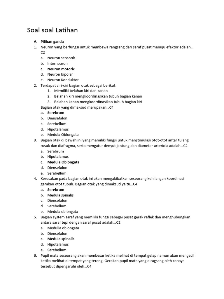 Soal Latihan PHB Biologi | PDF