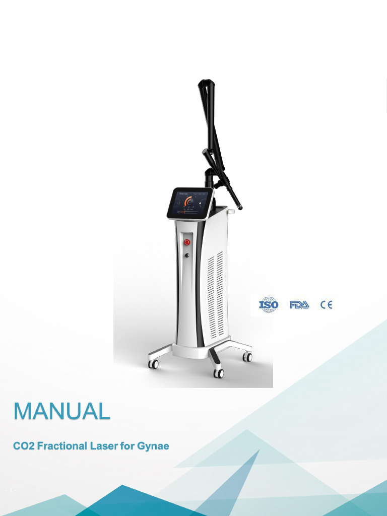 Vertical CO2 Laser User Manual | PDF | Scar | Laser