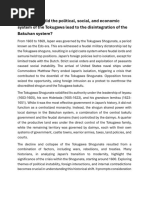 Decline of the Tokugawa Shogunate | PDF | Shogun | Feudal Japan