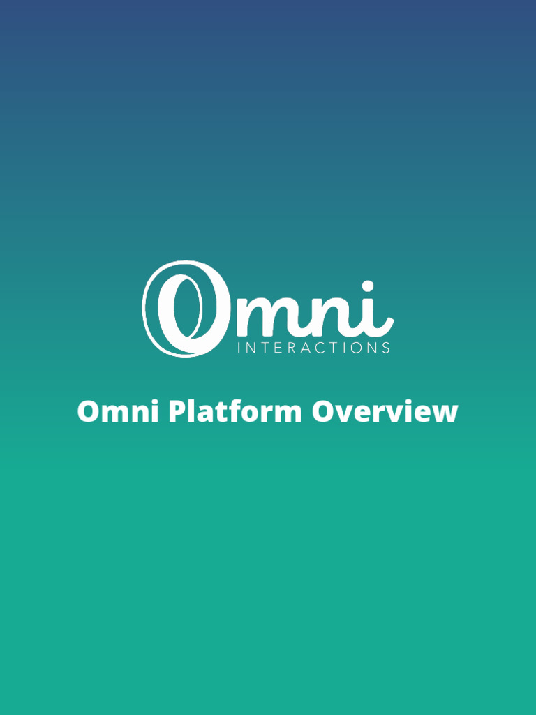 Omni Platform: Work from Home Guide | PDF | Computing | Computer Hardware