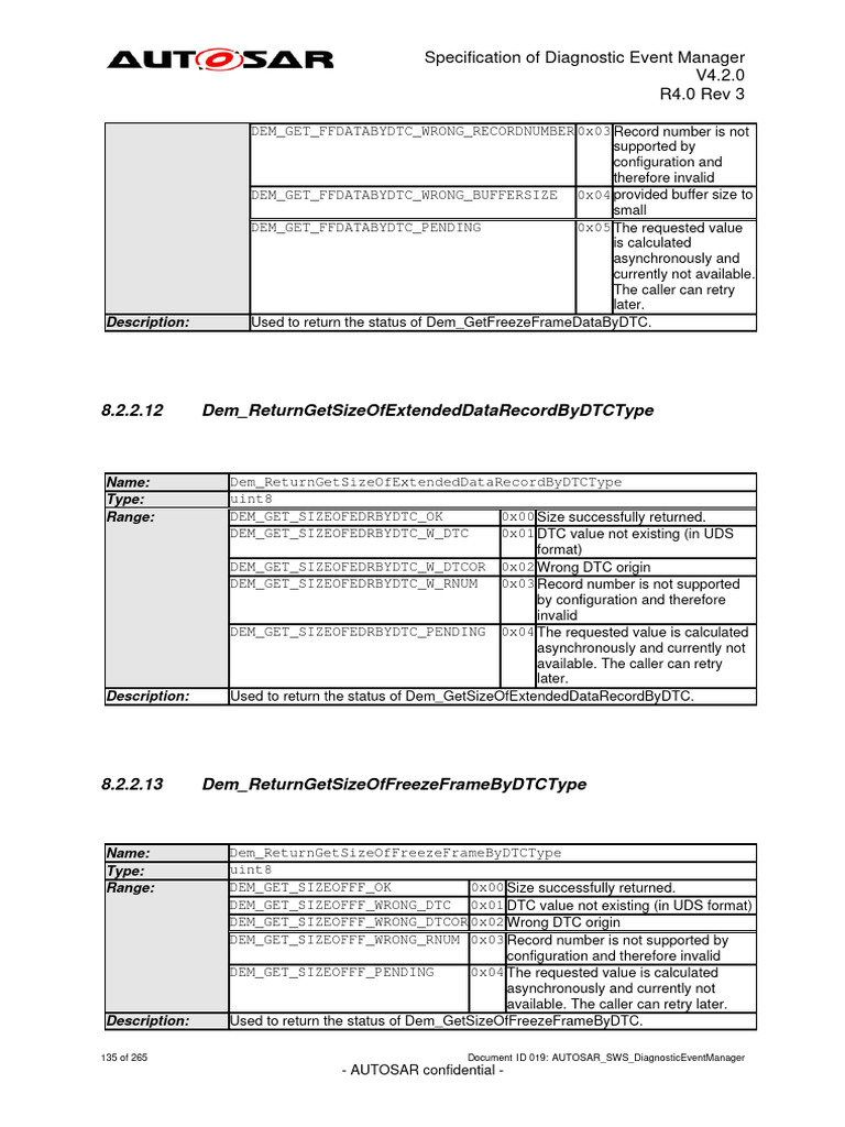 AUTOSAR Diagnostic Event Guide | PDF | Computer Programming | Computing