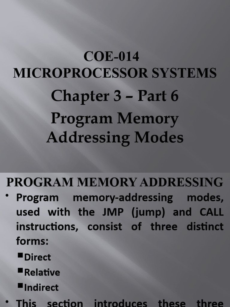 Coe014 Chapter3 Part6 Pdf Pointer Computer Programming 64 Bit Computing