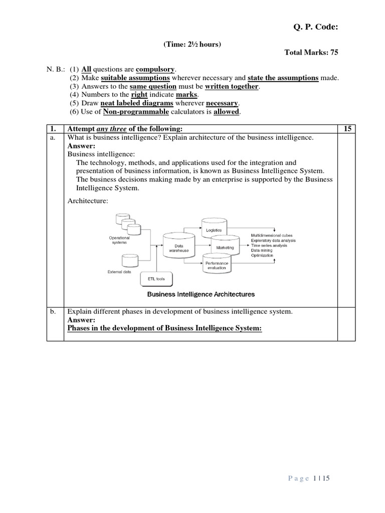 Business Intelligence | Download Free PDF | Artificial Intelligence ...