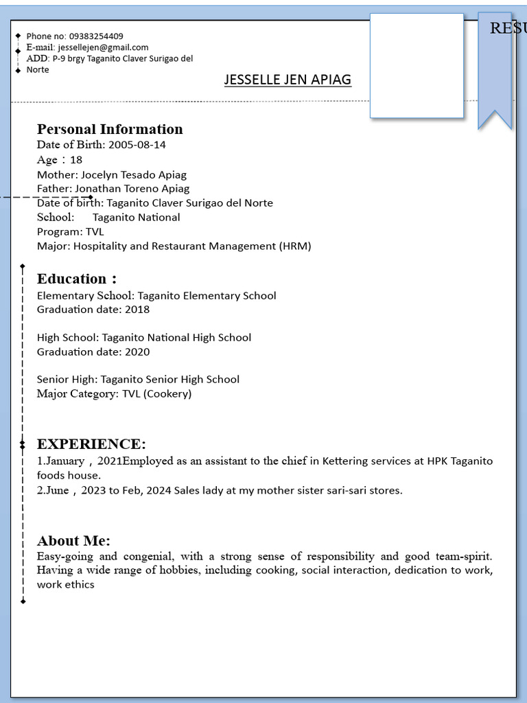 My Resume | PDF