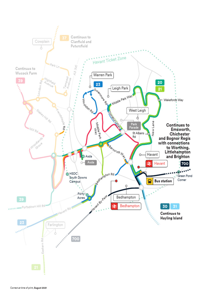 Stagecoach Bus Network Overview | PDF