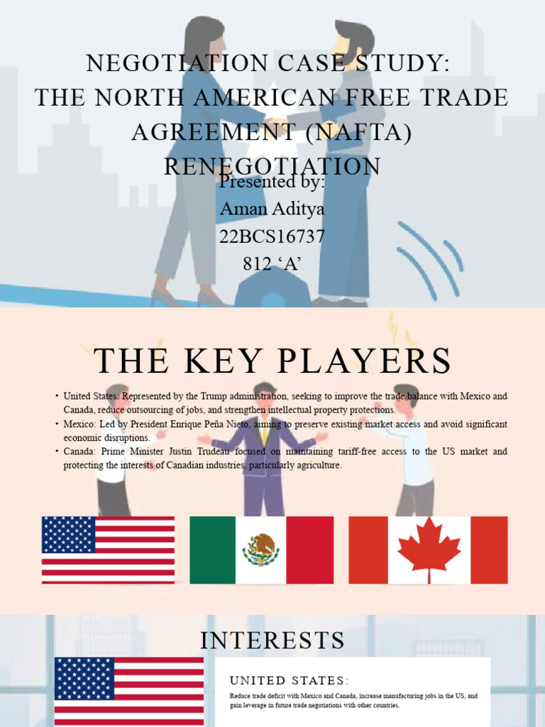 NAFTA Renegotiation Case Study Analysis | PDF | North American Free ...