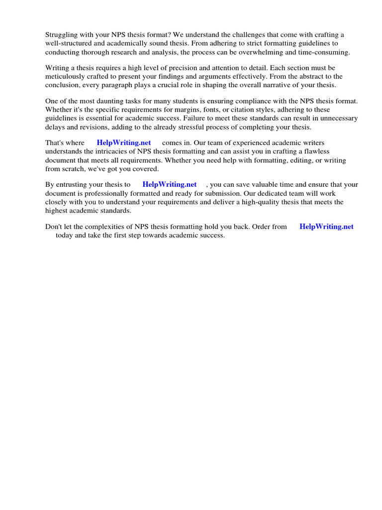 Nps Thesis Format | PDF | Thesis | Social Media