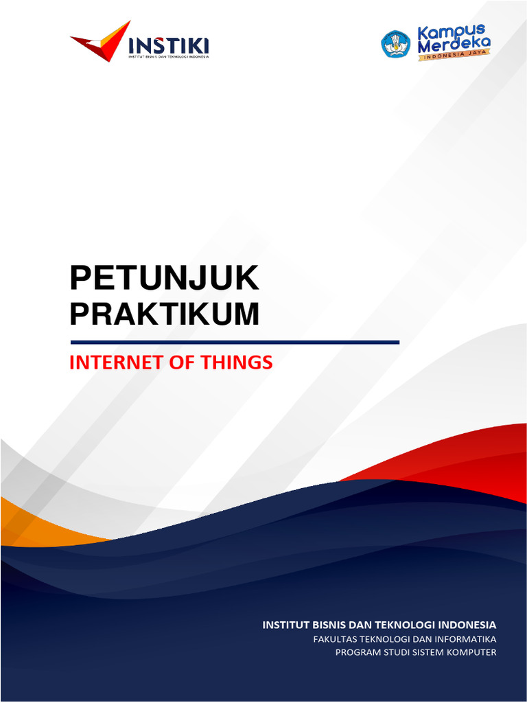 Petunjuk Praktikum INSTIKI Internet of Things 2022 | PDF | Komputer