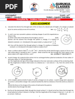 Prism Questions Class 12 | PDF | Refraction | Refractive Index