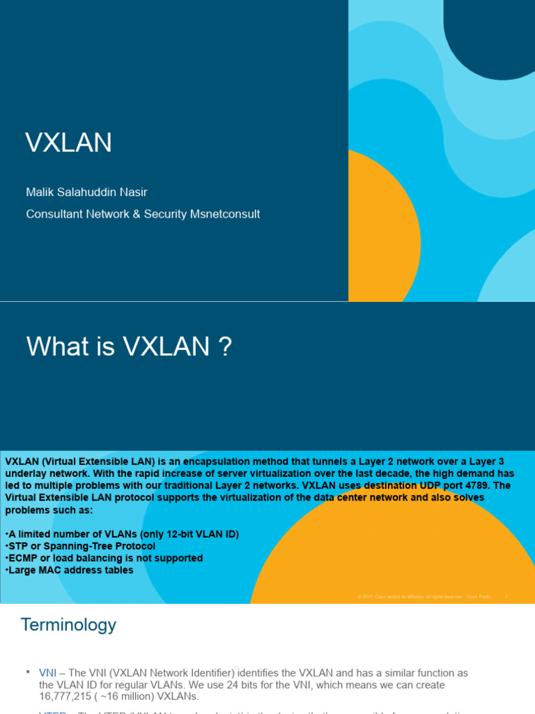 Cisco VXLAN | PDF | Computer Network | Telecommunications Standards