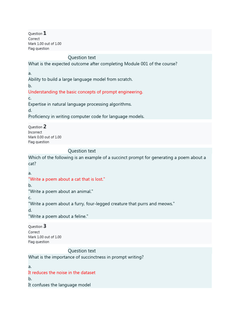 Understanding Prompt Engineering Basics | PDF | Applied Mathematics ...