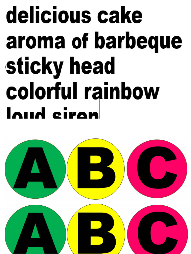 ABC Visual Aids | PDF