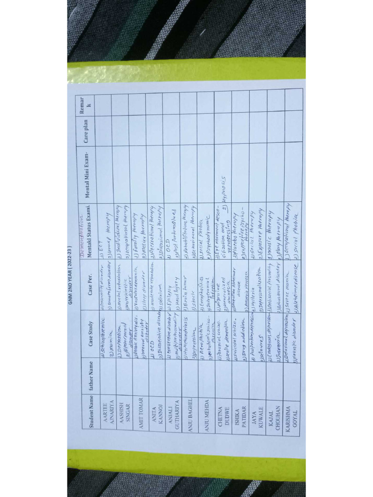 Case Study, Presentation, Demonstration (MHN) | PDF