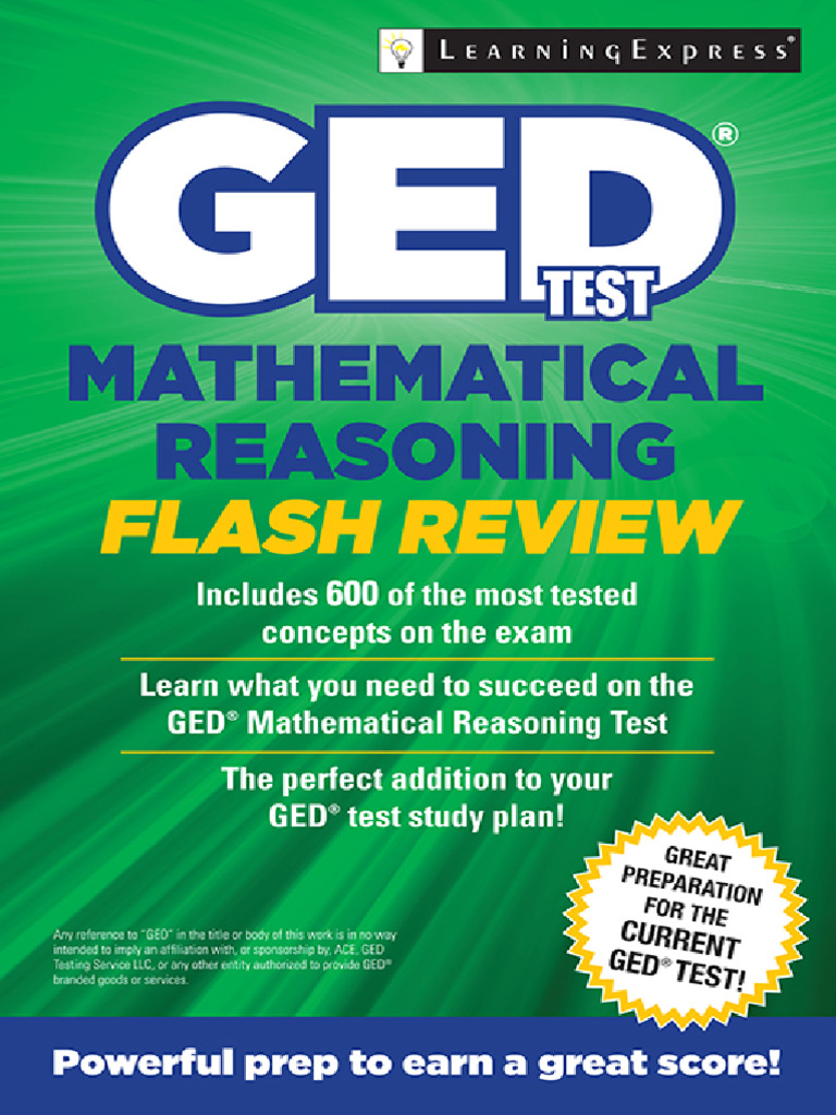 Ged Test Mathematical Reasoning Flash Review | PDF | Rational Number ...