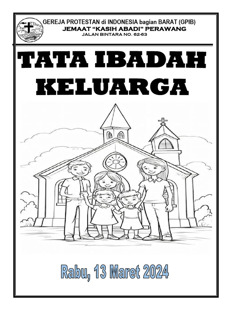 Tata Ibadah Keluarga, Rabu, 13 Maret 2024 | PDF