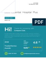 Medibank Essential Extras 75 | PDF | Health Care | Social Programs