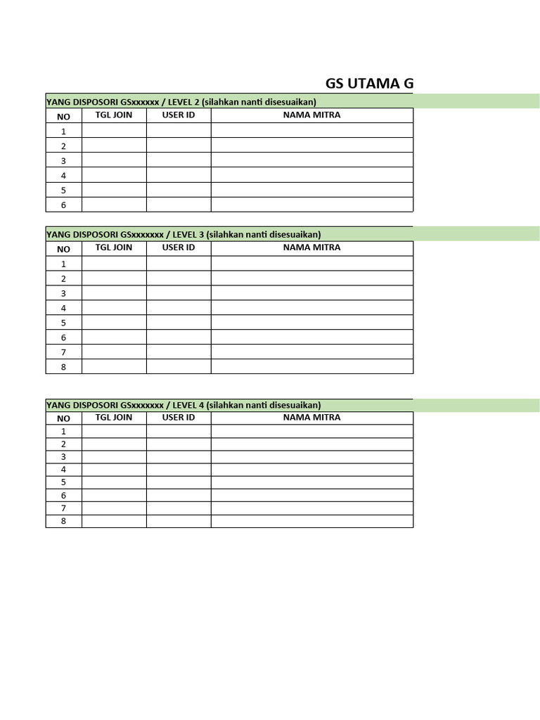 DATA MITRA SPONSOR LANGSUNG Share | PDF