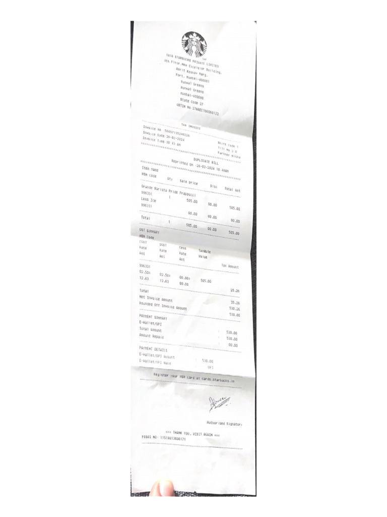 Tata Starbucks Private Limited | PDF