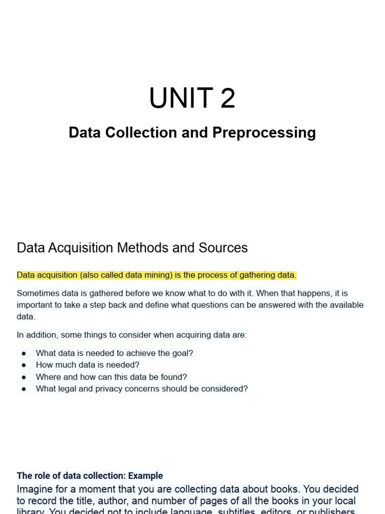 Unit 2 | PDF | Data Compression | Data Analysis