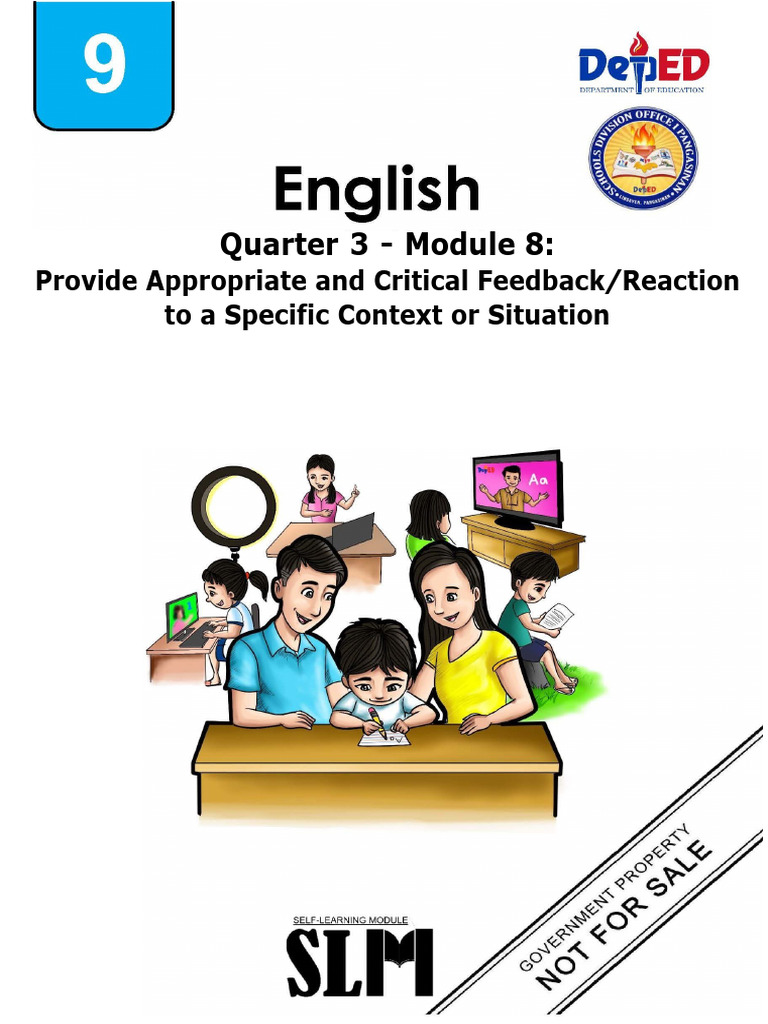 English 9 Quarter 3 Module 8 | PDF | Characters In Romeo And Juliet ...